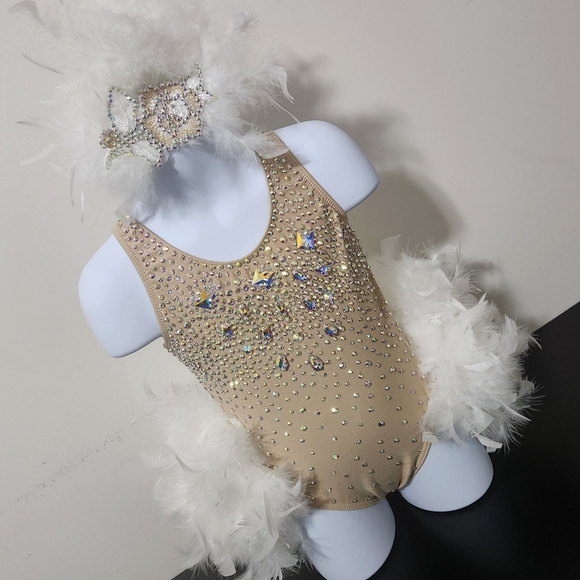 Costumes | Custom Jazzmusical Theatre Costume New Size Girls 68 | Poshmark
